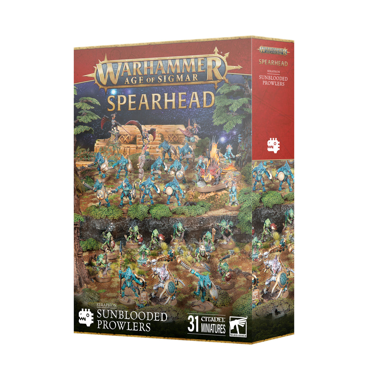 Spearhead: Seraphon Sunblooded Prowlers — Underworld Gaming Ireland